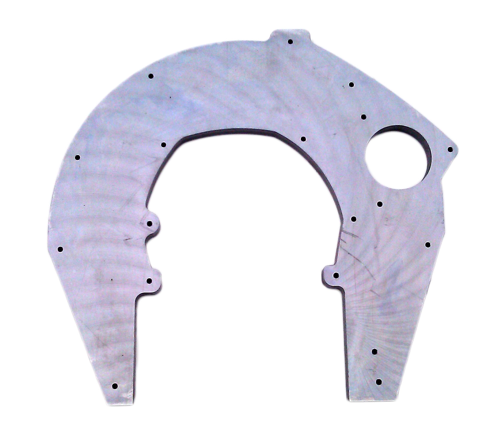 Custom Engine Backplate - Atlas Tractor